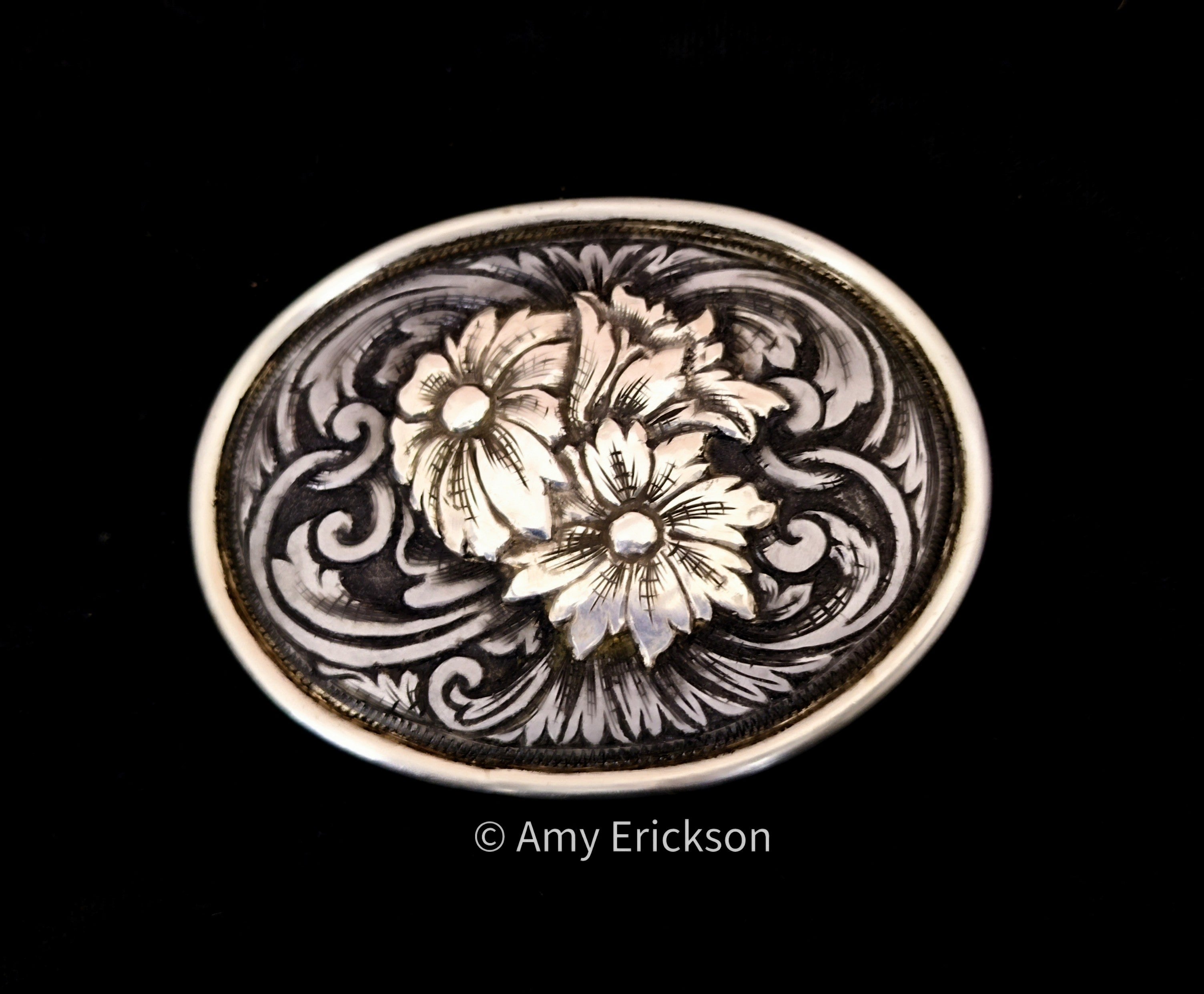 Handmade Western Belt Buckles | Erickson Bit and Spur | Amy Erickson